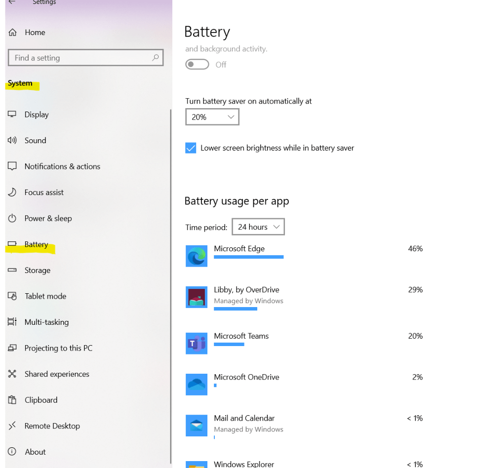 Maximum Power in Windows (aka extending battery life) - IT Solutions ...
