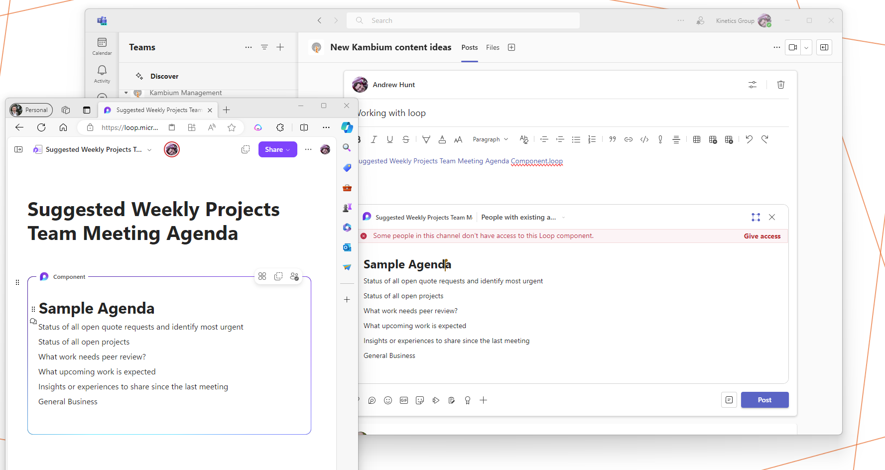 Have you met Microsoft Loop? - Your IT Team